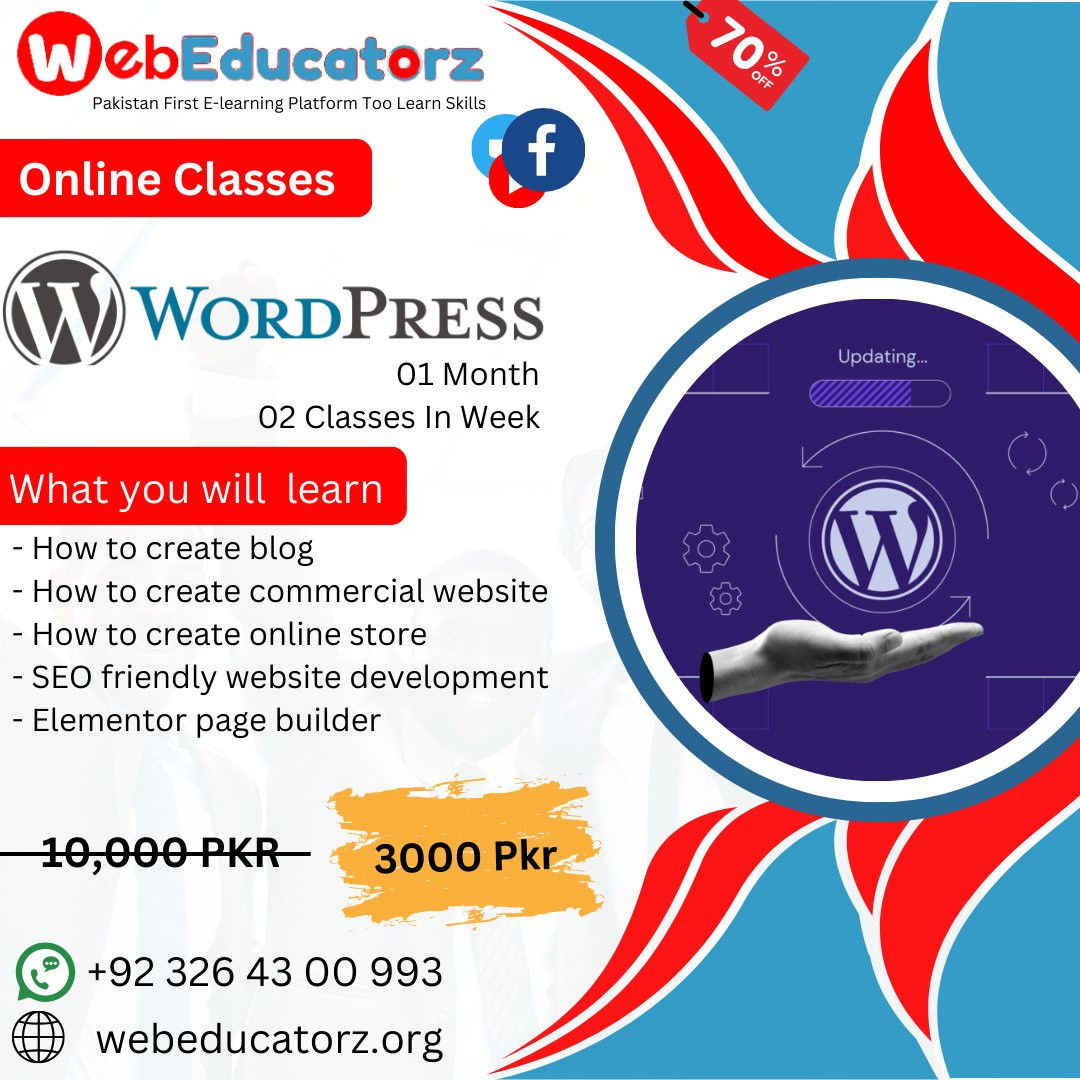 Webeducatorz | Pakistan First E-learning Platform To Learn Skills