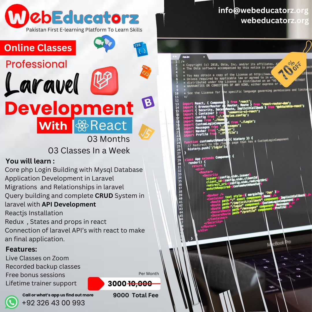 Webeducatorz | Pakistan First E-learning Platform To Learn Skills